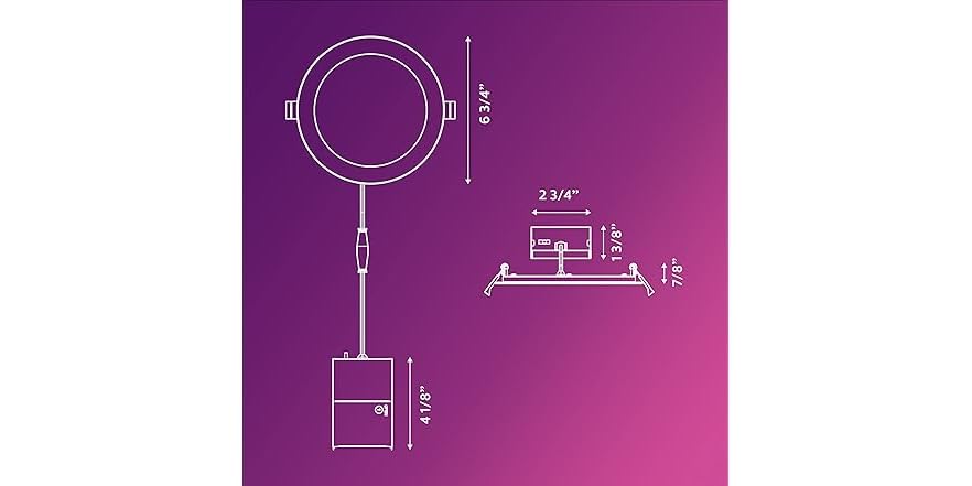 Philips LED Canless Slim 6 inch LED