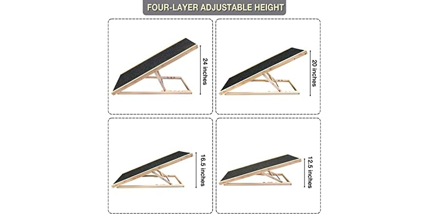 PATHOSIO PETS Dog RAMP (Blue)