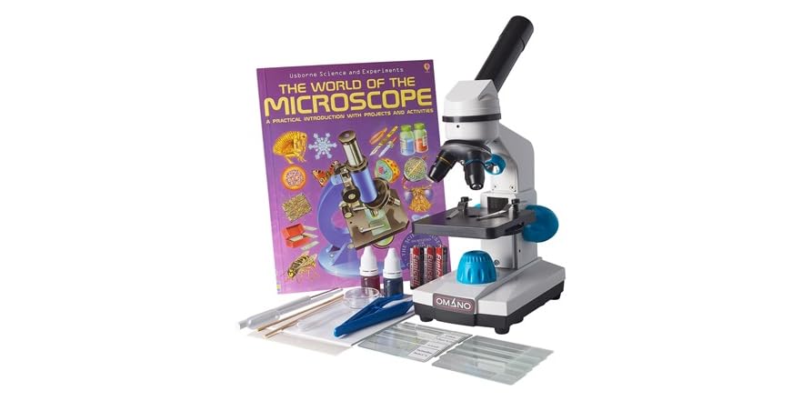Omano JuniorScope Kids Microscope Bundle