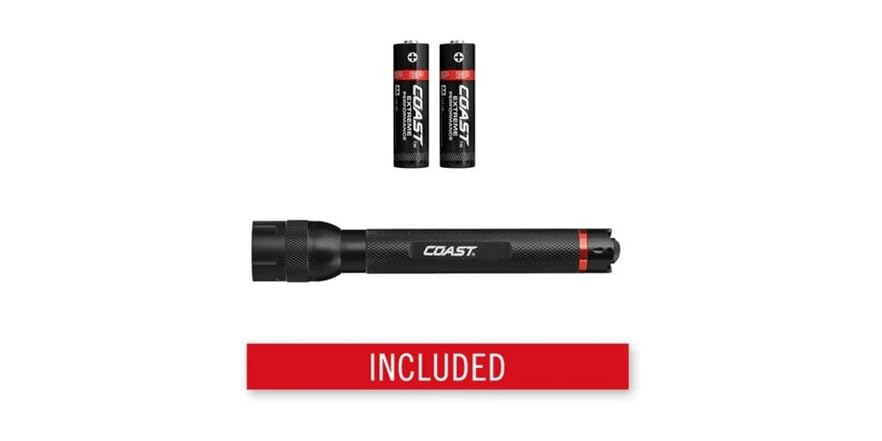 COAST G25 350 Lumen Dual Power Flashlight