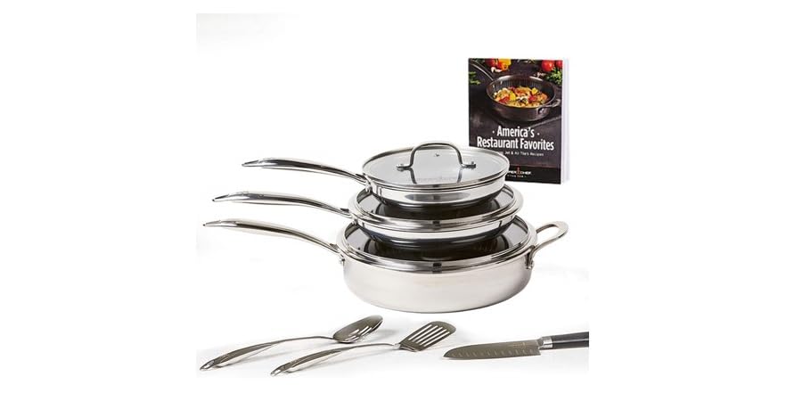 Copper Chef Titan Pans 10-Piece Set