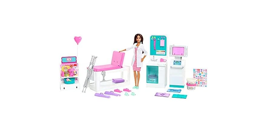 Barbie Fast Cast Clinic Playset