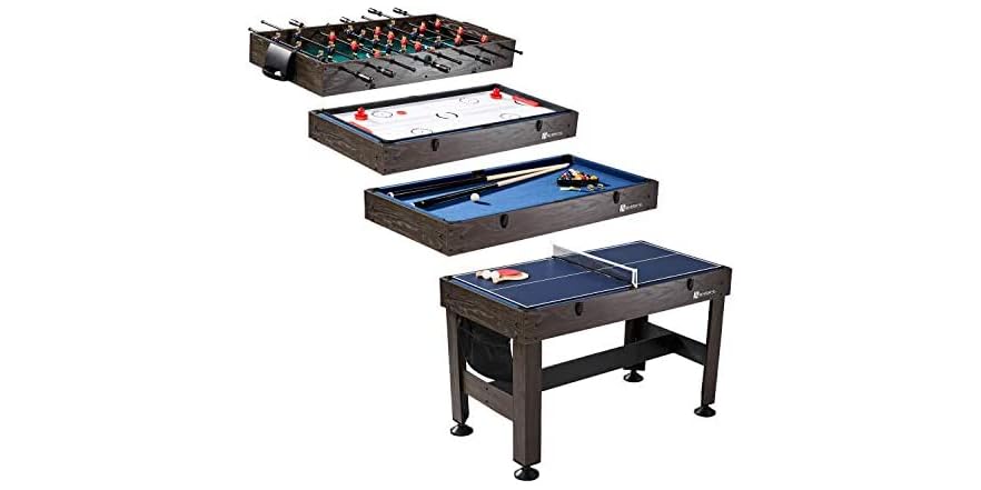 MD Sports 4-in-1 Combination Game Set