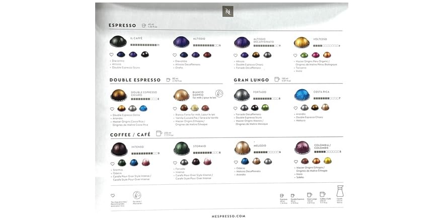 3Pk Nespresso Vertuo Starter Pack, 12-Pods