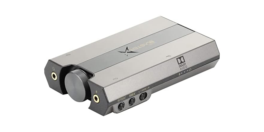 Sound BlasterX G6 Hi-Res 130dB 32bit/384kHz Gaming DAC