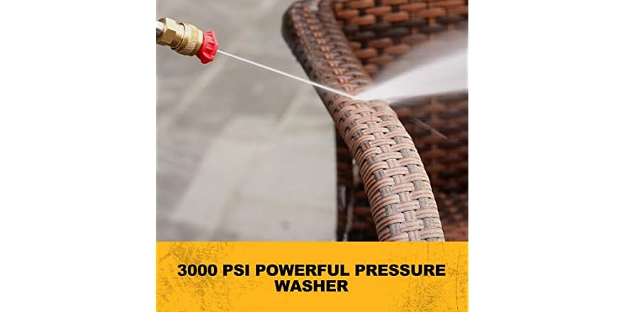 WestForce Electric Pressure Washer, 3000 PSI