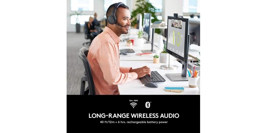 Logitech Foldable Bluetooth v2.1 Wireless Headset