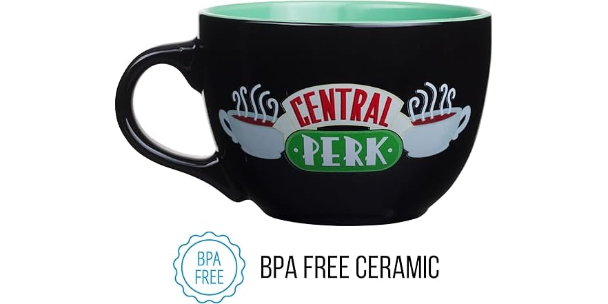 Silver Buffalo FRIENDS Central Perk Ceramic Mug