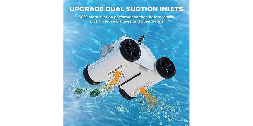 Ofuzzi Cyber 1000- Robotic Pool Cleaner