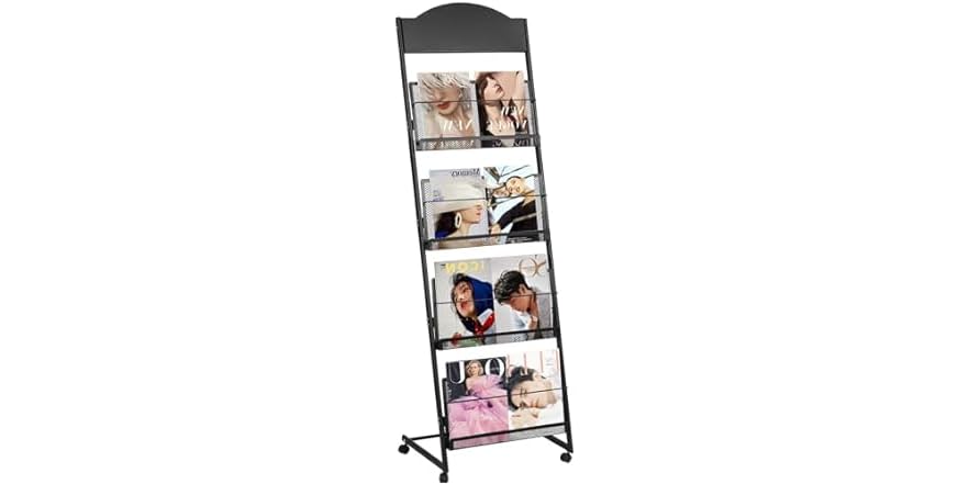 Floor Standing Brochure Display Rack