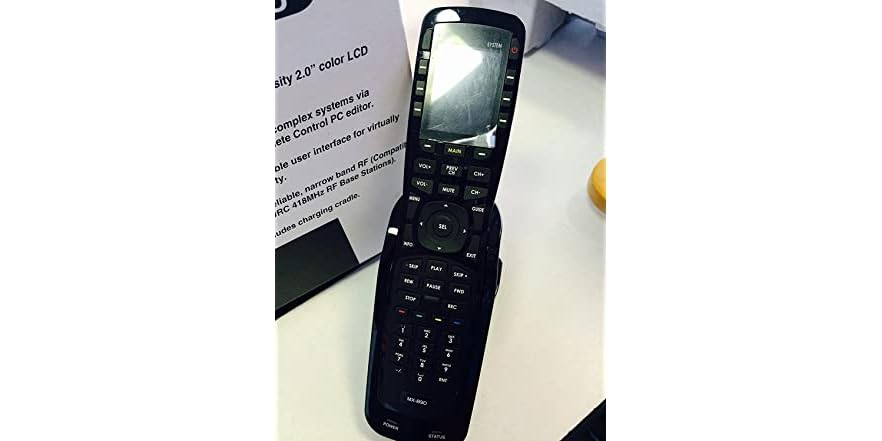 Universal URC MX890 URC MX-890 Remote Control black