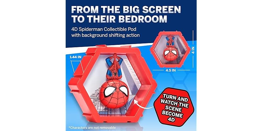 WOW! PODS 4D Marvel Spiderman