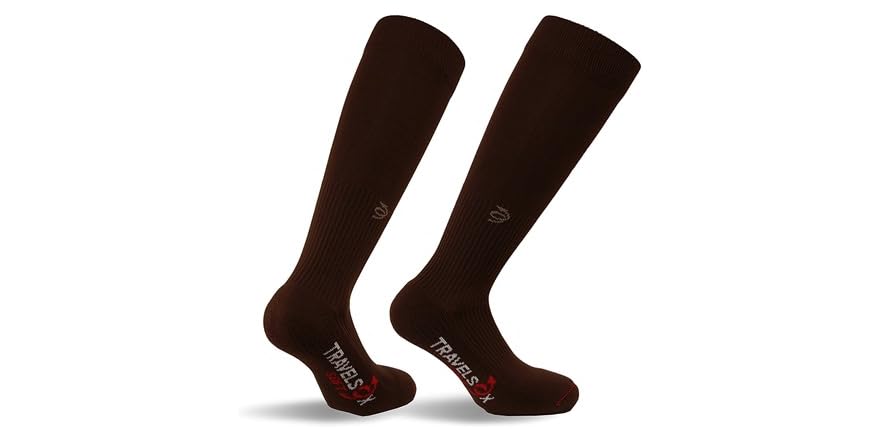 Travelsox Men's Compression Socks 2-Pack
