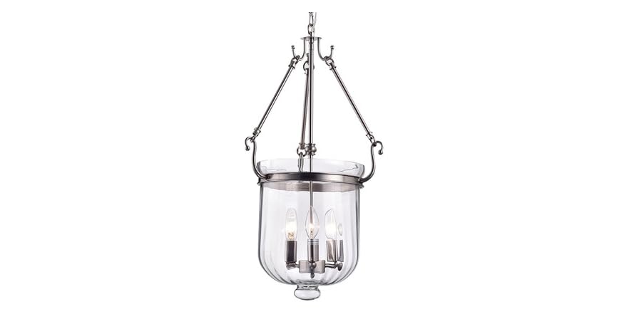 Winfield Pendant with Clear Glass Shade