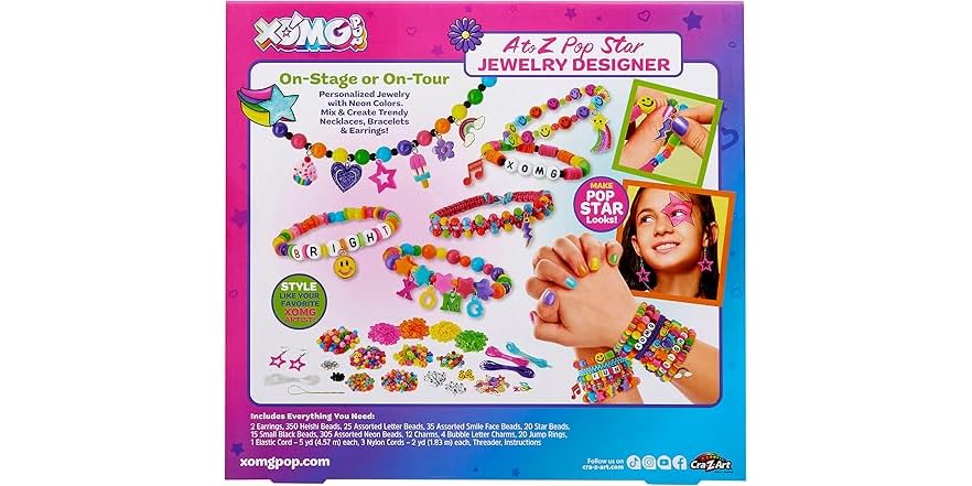 XOMG POP! A-Z Pop Star Jewelry Making Kit