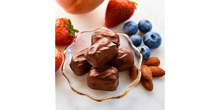 (5 Pack) Chocolate Dipped Fruit Delights 7.5 oz