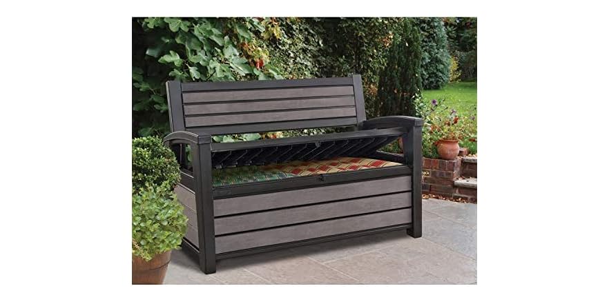 Plastic Storage Bench