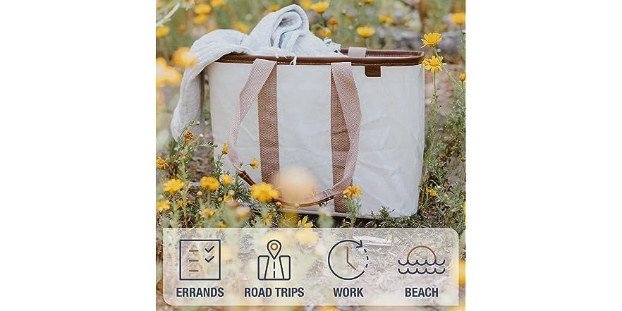 CleverMade Canvas Tote Bag