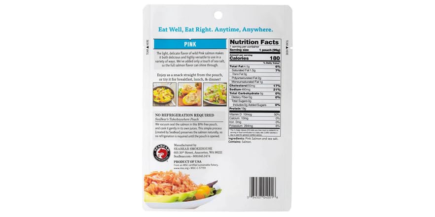 Ready-to-Eat Salmon Variety Pack (4 pack)