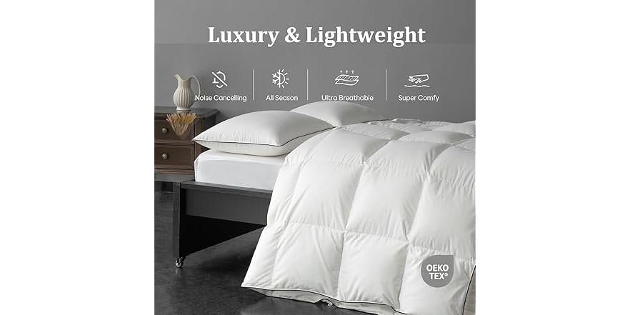 Feather Down Fiber Comforter