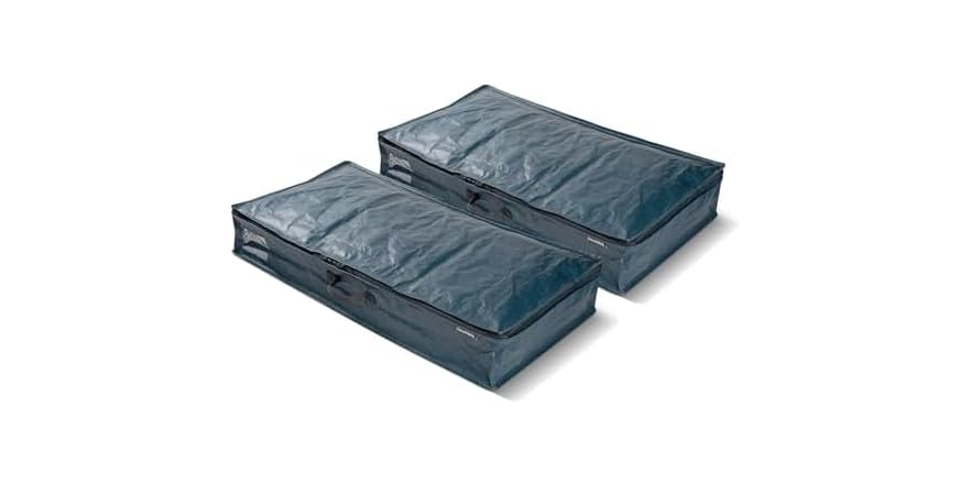 CleverMade 2PK Storage Slide Bags - 46L