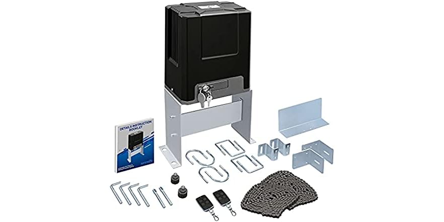 SereneLife Sliding Gate Opener Kit
