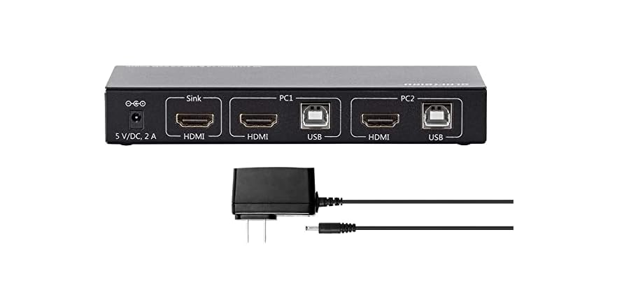 Monoprice 4K 2x1 HDMI 1.4 & USB 2.0 KVM