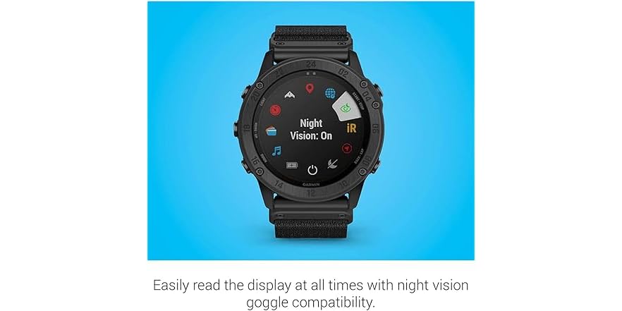 (NEW) Garmin tactix Delta - Solar-powered Tactical GPS Watch