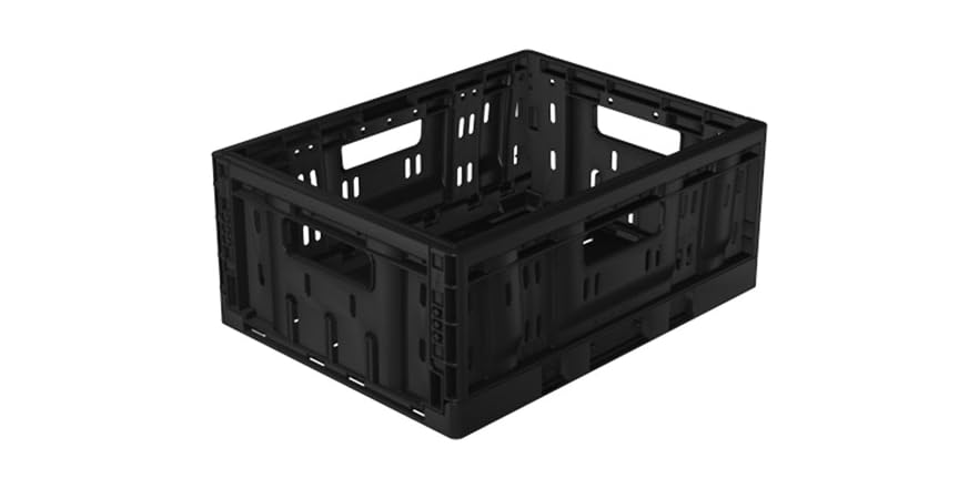 Collapsible Small Crates, 2-Pack