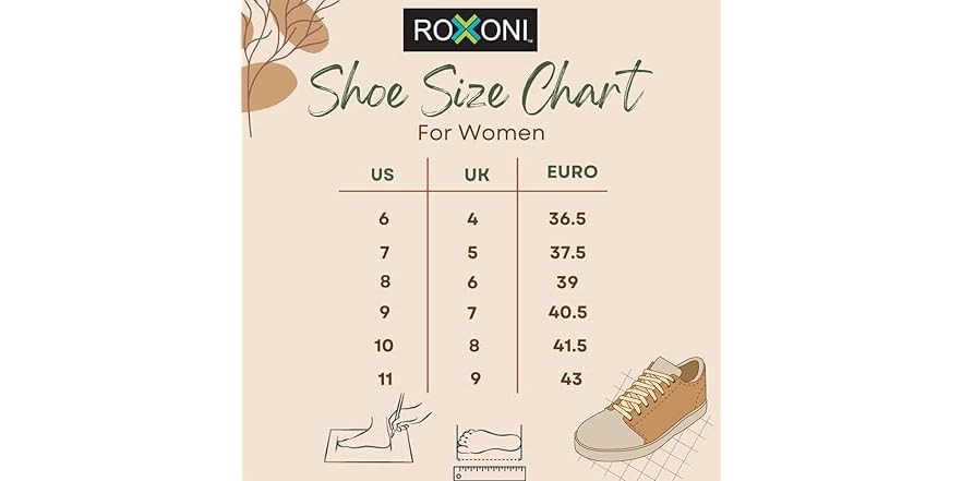 Roxoni Women's Fashion Slide Shoes