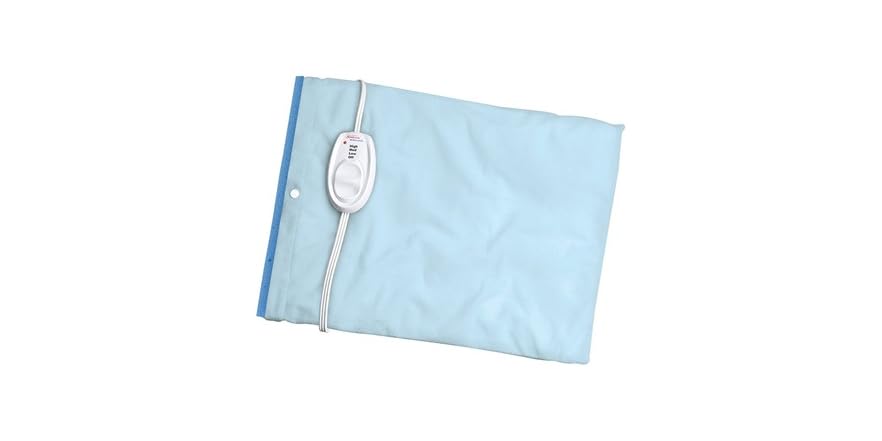 Sunbeam XL Heating Pad, blue