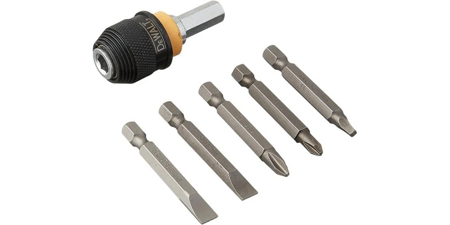 DeWALT 6-Piece Rapid Load Fastener Set