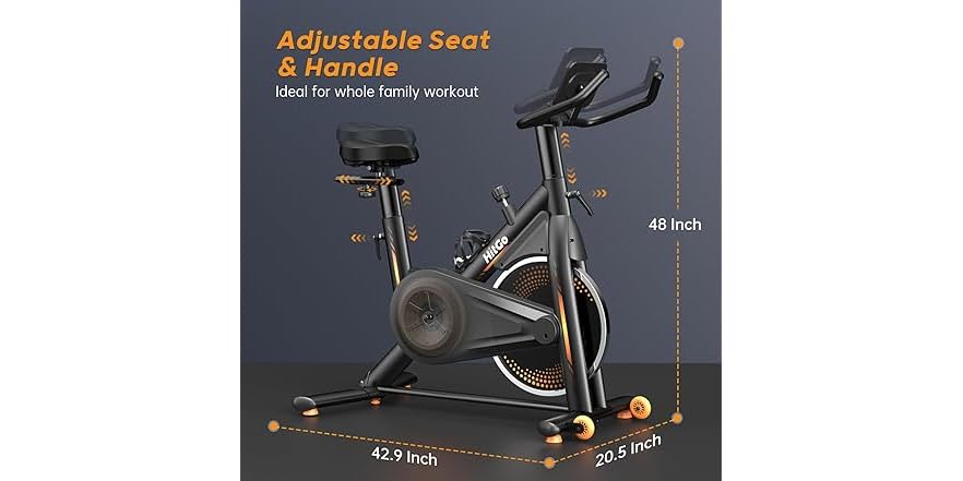 HitGo Magnetic Resistance Stationary Bike