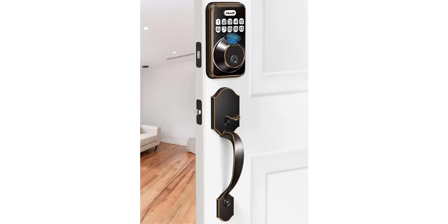 Zowill Fingerprint Front Door Lock Set