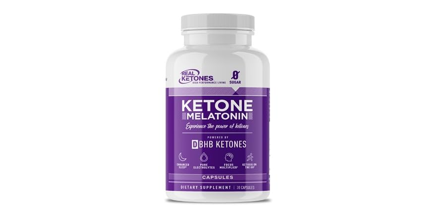 Real Ketones Keto Charged + Keto Melatonin Variety Pack