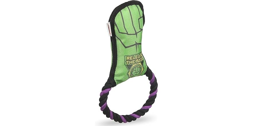 The Incredible Hulk Rope Dog Toy