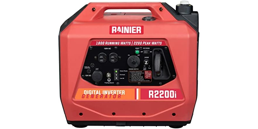 Rainier Portable Inverter Generator