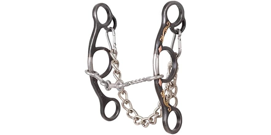 Small Twisted Wire Snaffle Bit