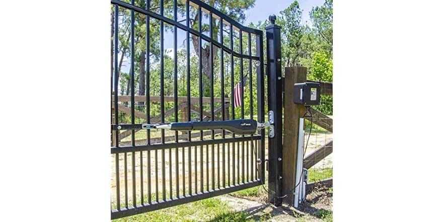 Mighty Mule MM571W HeavyDuty Smart Gate Opener Black (Open Box)