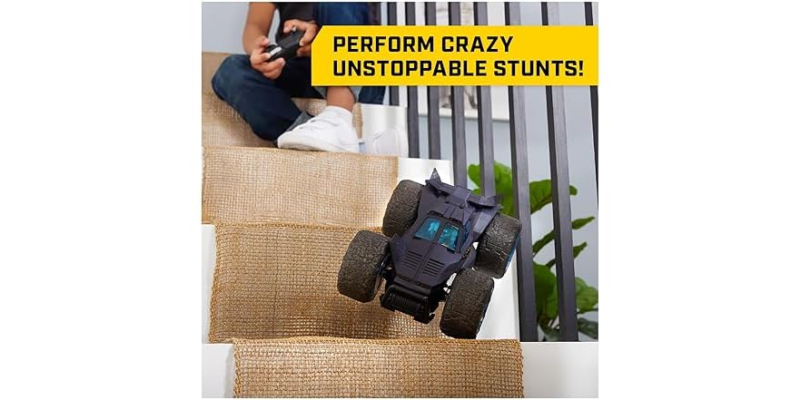 Batman Stunt Force Batmobile, Indoor RC Car