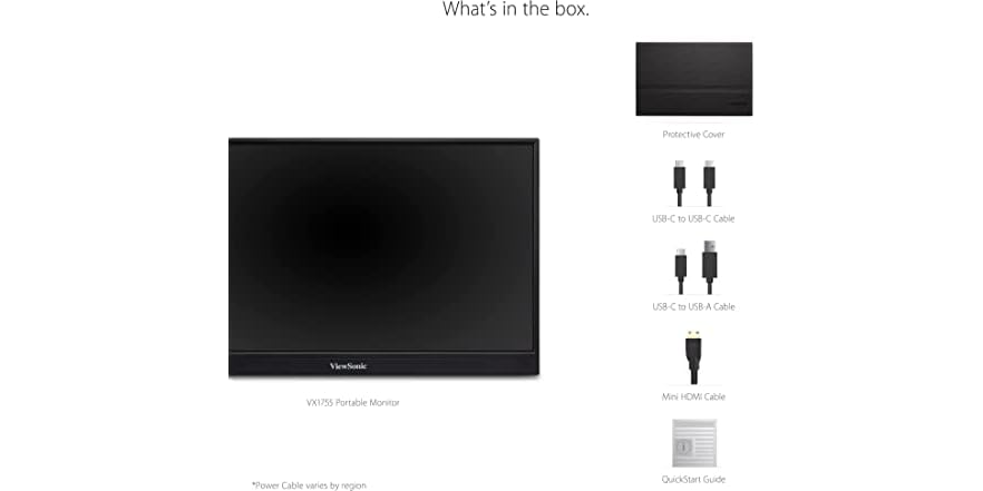 ViewSonic VX1755 17" Portable Gaming Monitor