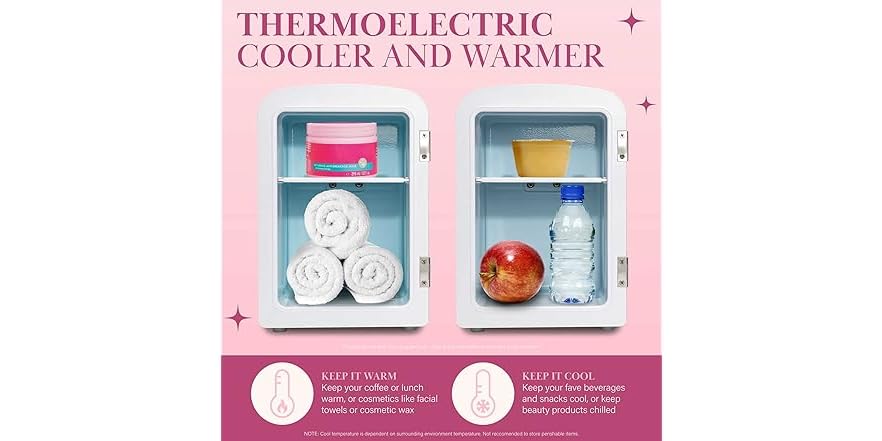 Paris Hilton Mini Personal Refrigerator