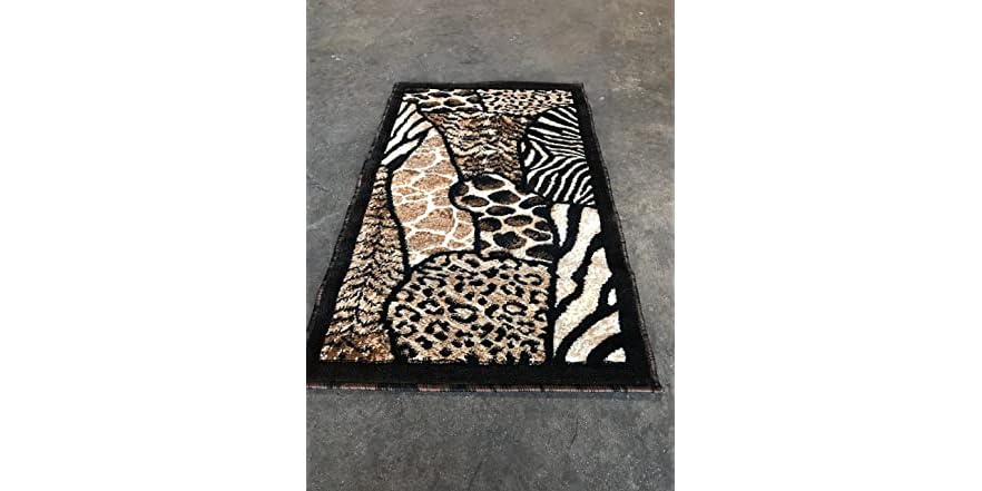 Skinz Animal Skin Print Door Mat