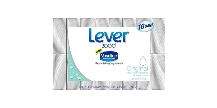 Lever 2000 Bar Soap, Original