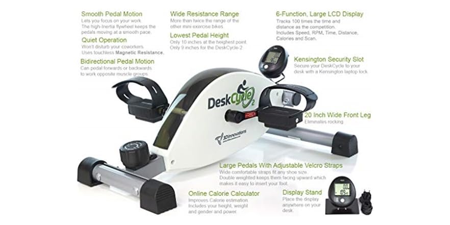 DeskCycle 2 Under Desk Exercise Bike
