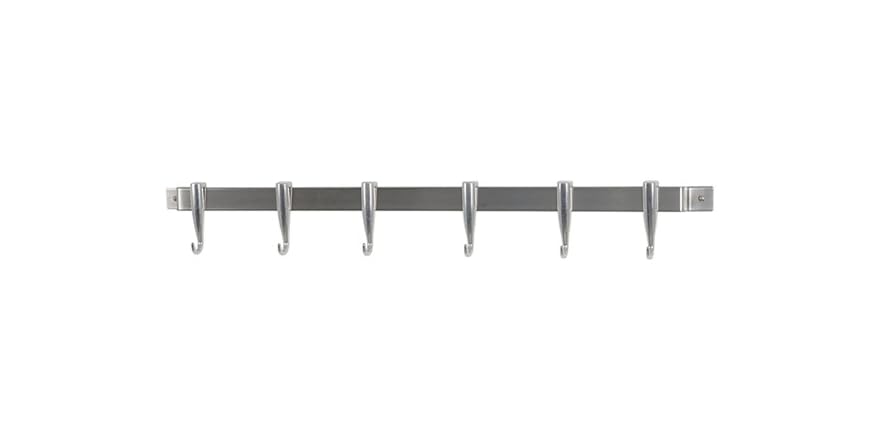 Stainless Steel Utensil Wall Rack- Large