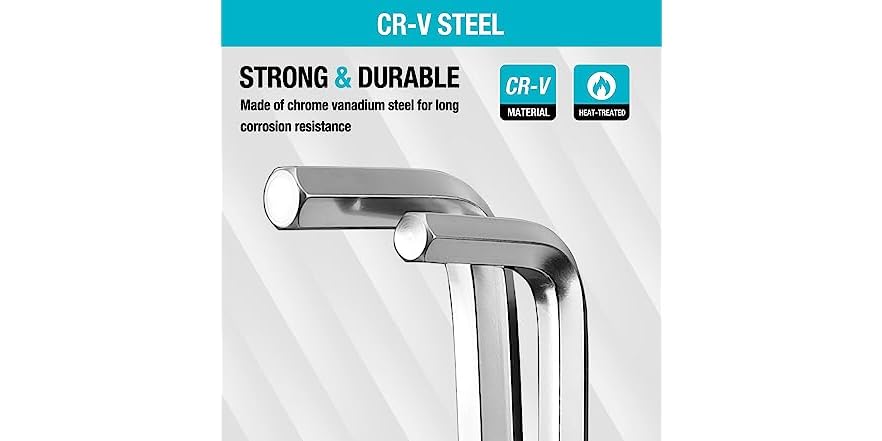 DURATECH Allen Wrench Set, 27-Piece