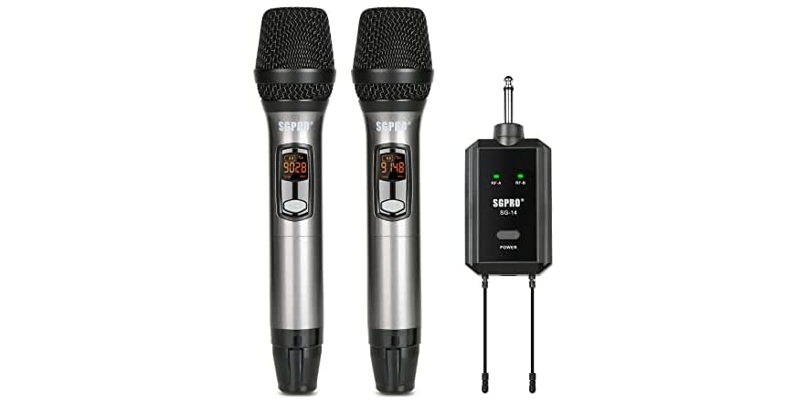 SGPRO Multiple-Purpose Wireless Microphone Set