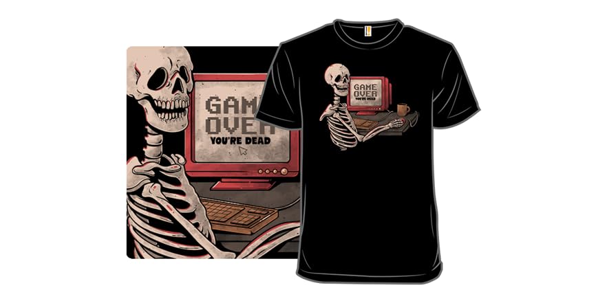 Game Over Skull