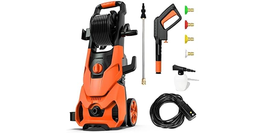 Rock&Rocker PSI 2.6 GPM Electric High Pressure Washer